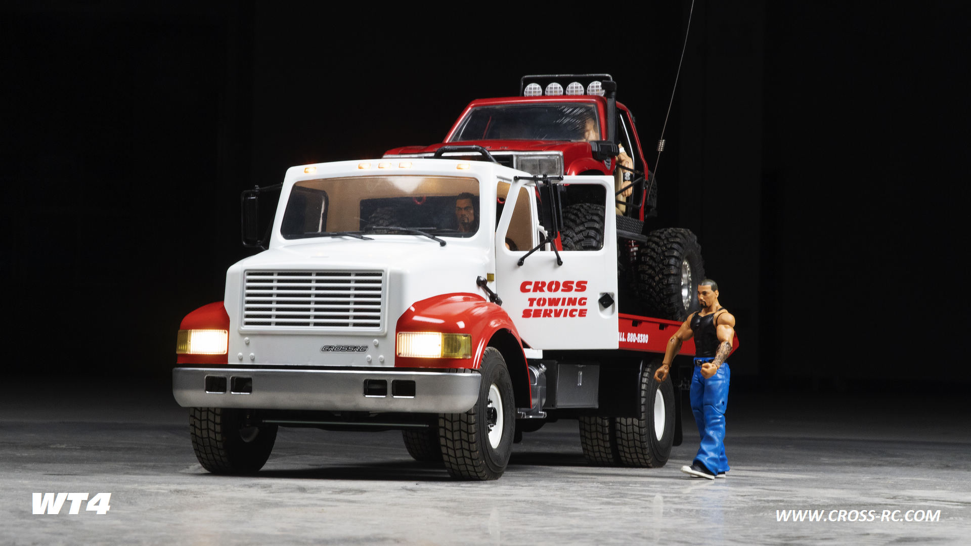 Crossrc WT4 1/10 Towing Truck – RCFans