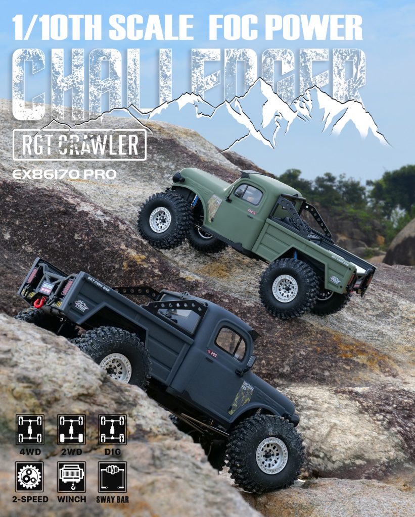 RGT Challenger PRO – Equipped with FOC Brushless Power System – RCFans